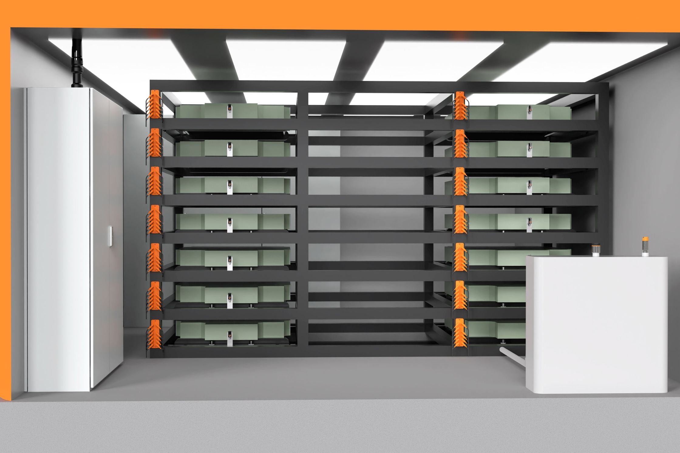 电动汽车换电站 - ifm