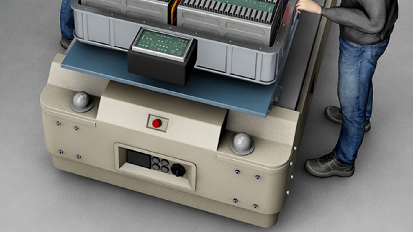 AGV的行驶范围监测 - ifm