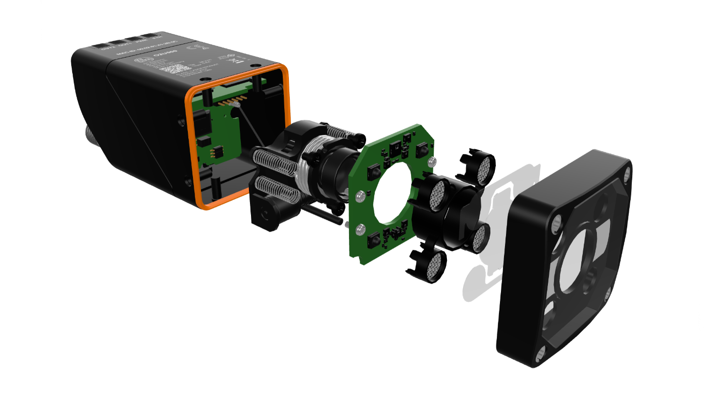 使用ifm的O2U系列传感器扫码并检测物体 - ifm