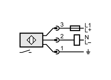 IG0344 - 电感式接近开关 - ifm