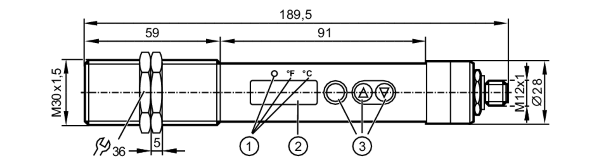 TW2000 - 红外线温度传感器 - ifm electronic