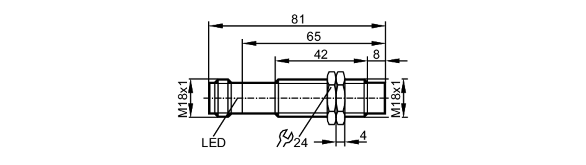 IG5588 - 电感式接近开关 - ifm