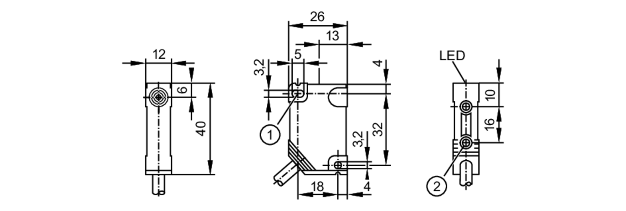 IN5392 - 电感式接近开关 - ifm