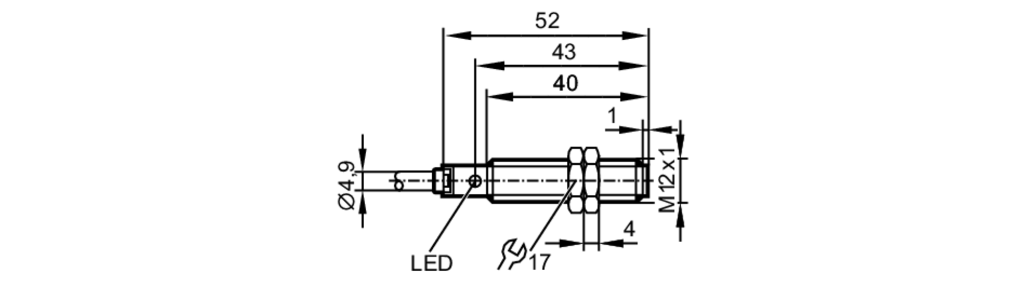 IF5840 - 电感式接近开关 - ifm