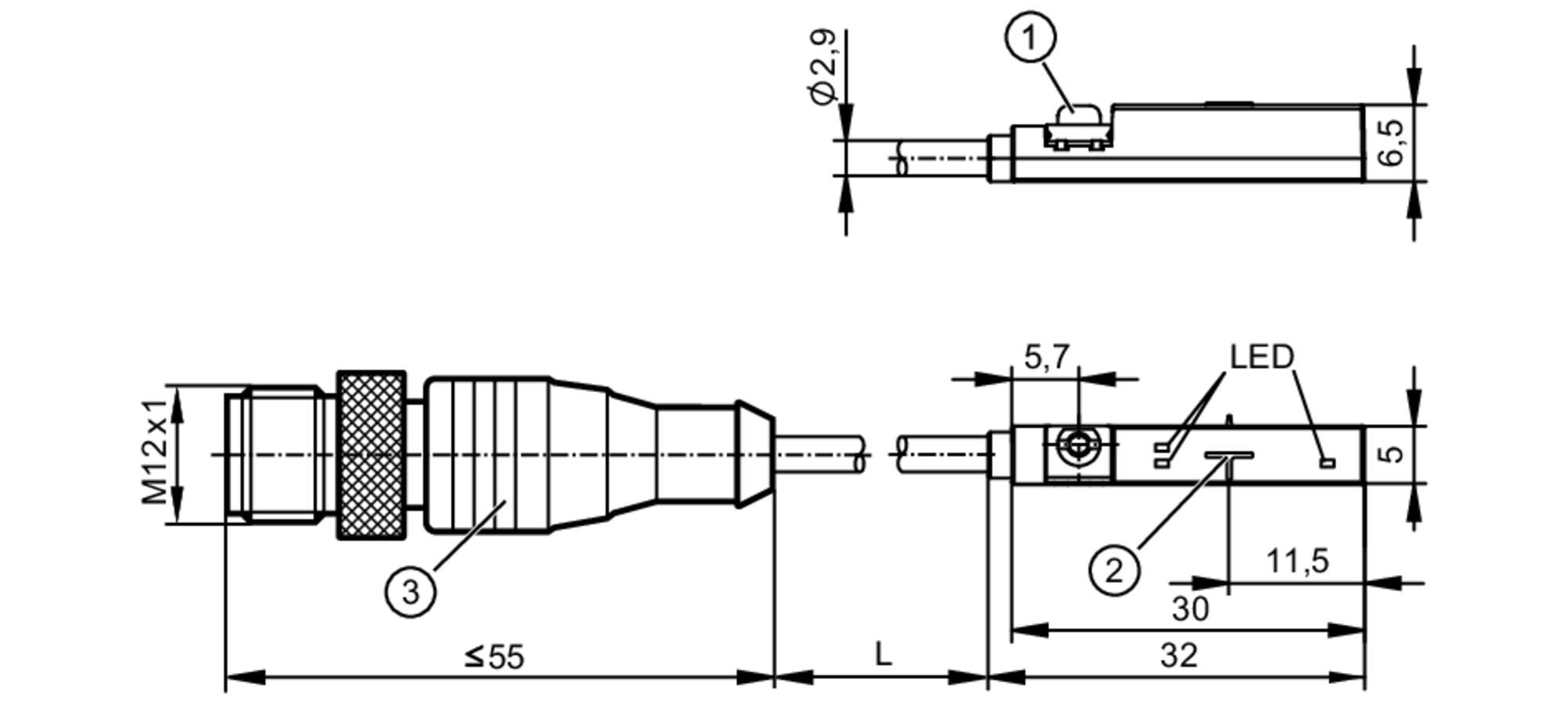 MK5908 - cylinder sensor with IO-Link - ifm