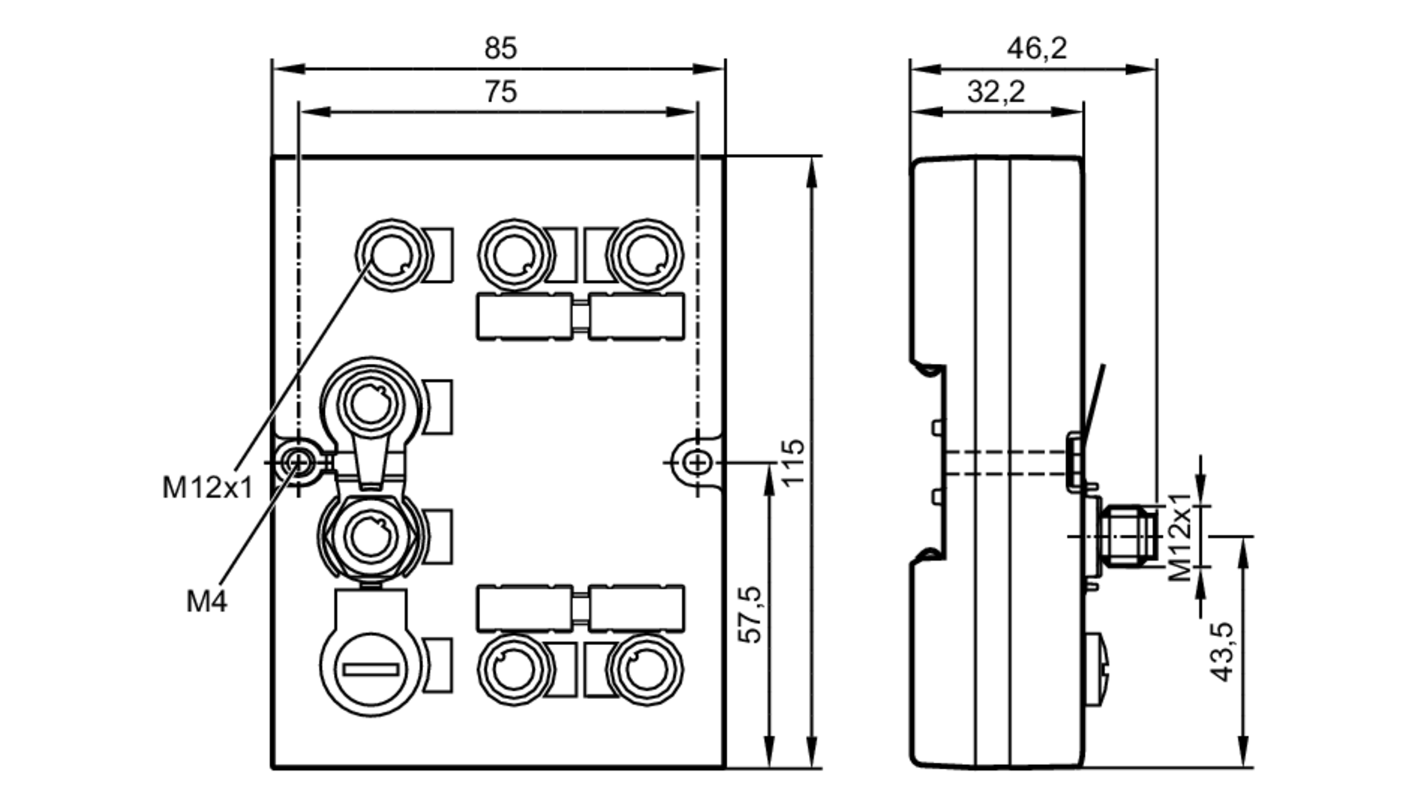 DTE101 - RFID估算单元LF/HF - ifm electronic