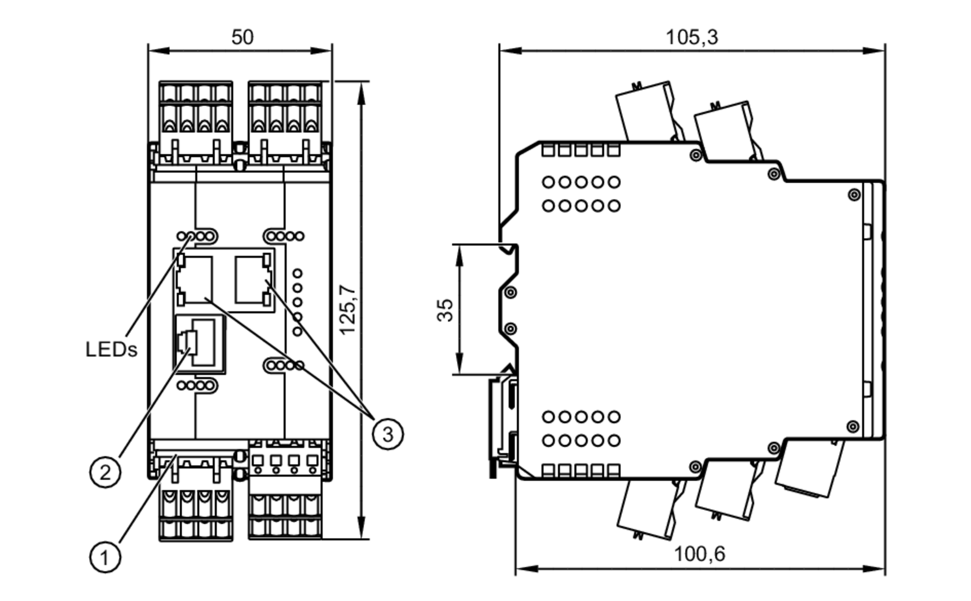 AL1900 - 带Profinet接口的IO-Link主机 - ifm electronic