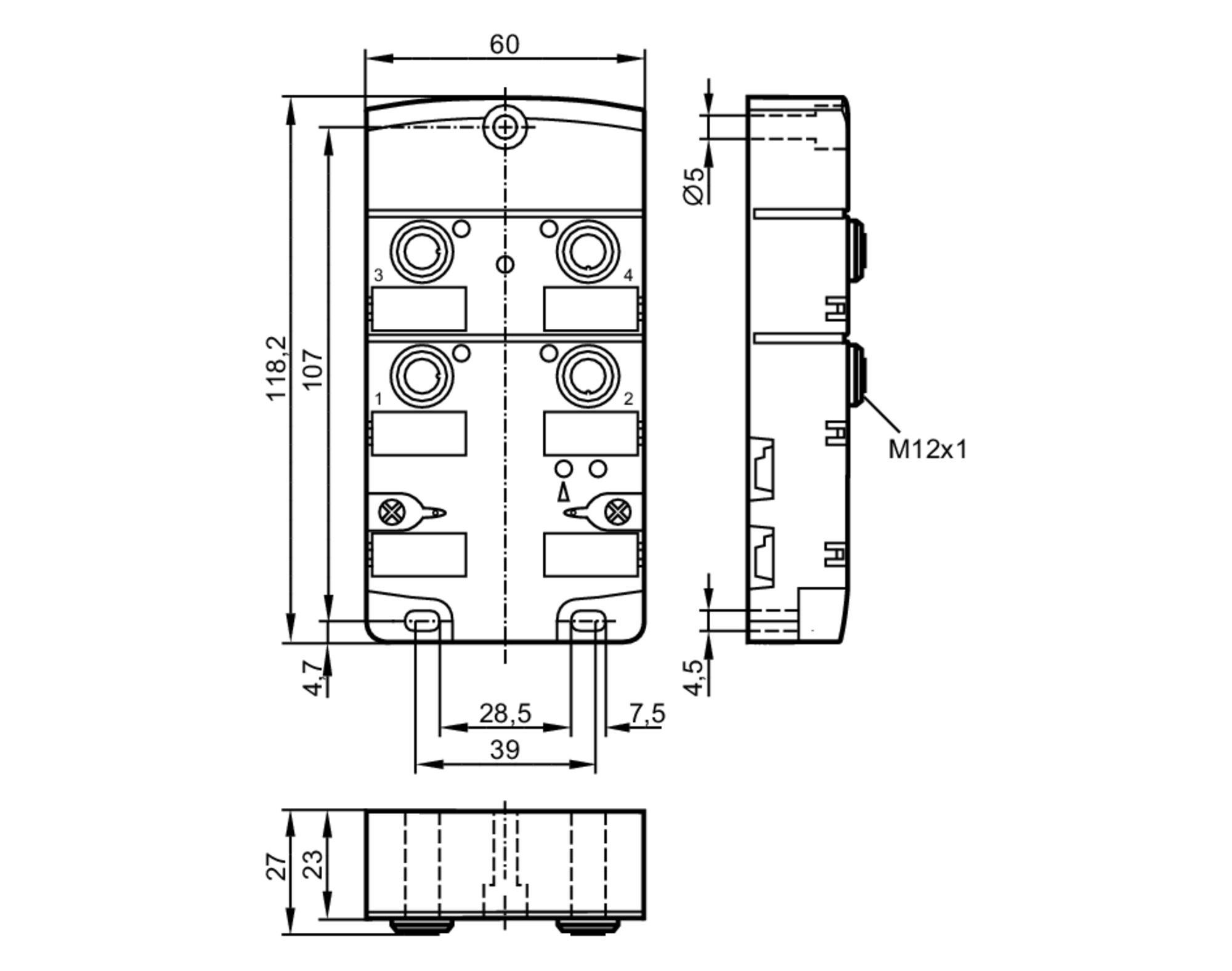 AC2457 - AS-Interface CompactLine模块 - ifm
