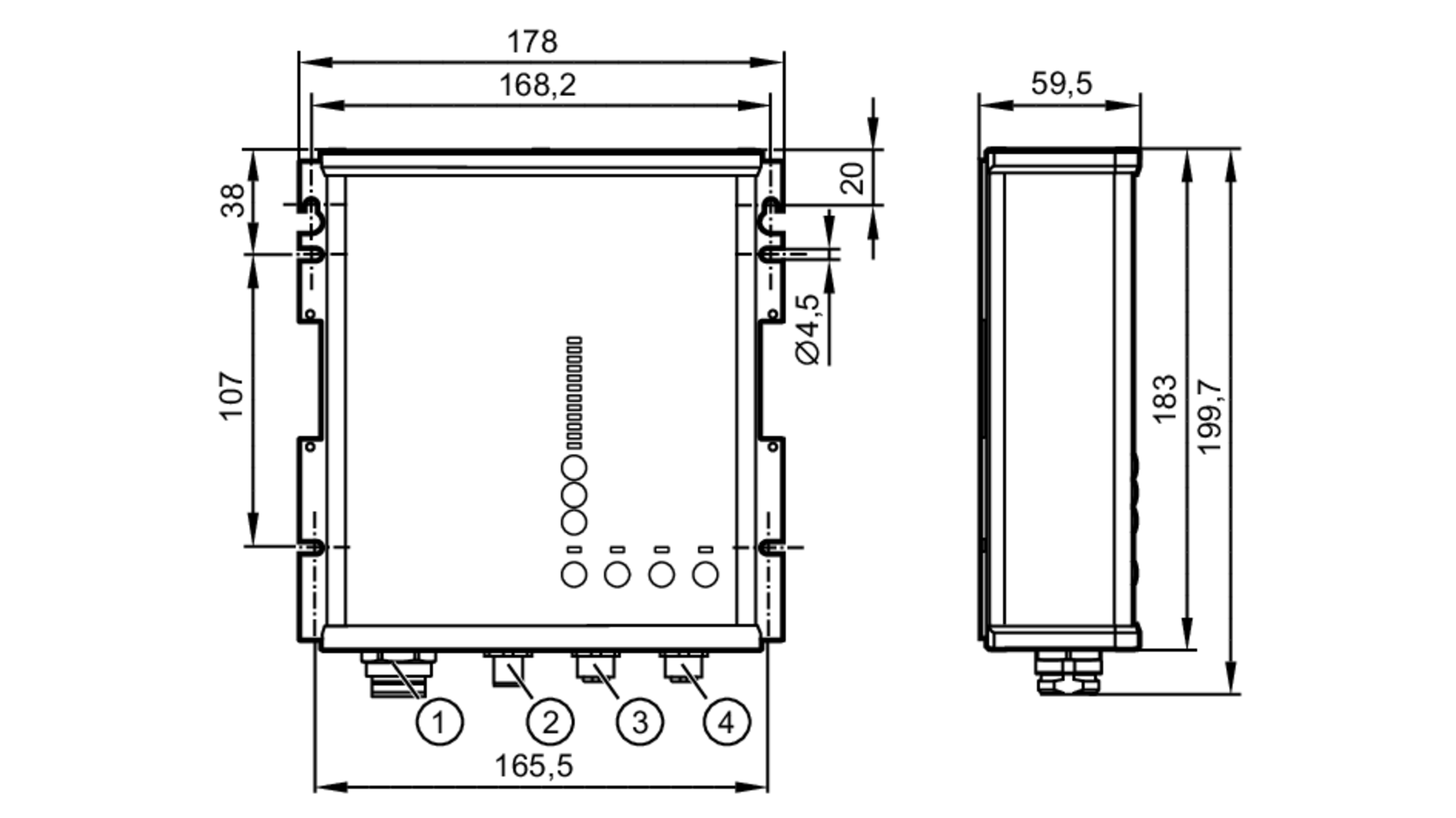 DN4237 - 开关电源24 V DC - ifm