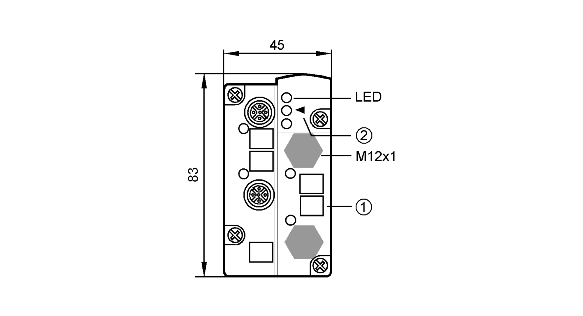 AC2506 - AS-Interface ClassicLine模块 - ifm