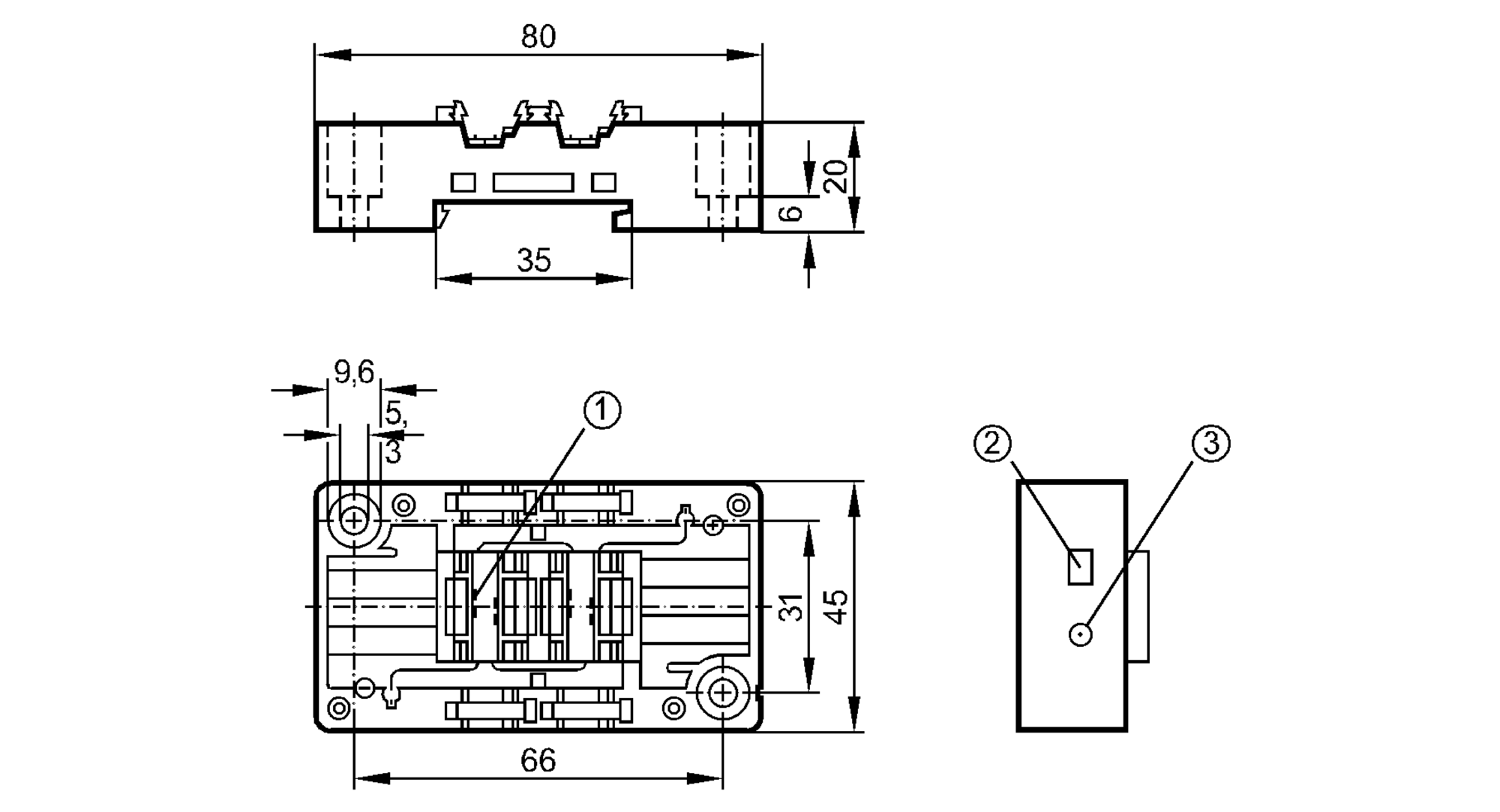 AC5010 - AS interface模块的下部模块 - ifm