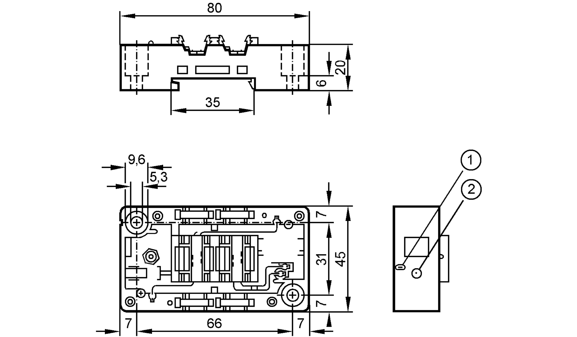 AC5022 - AS interface模块的下部模块 - ifm