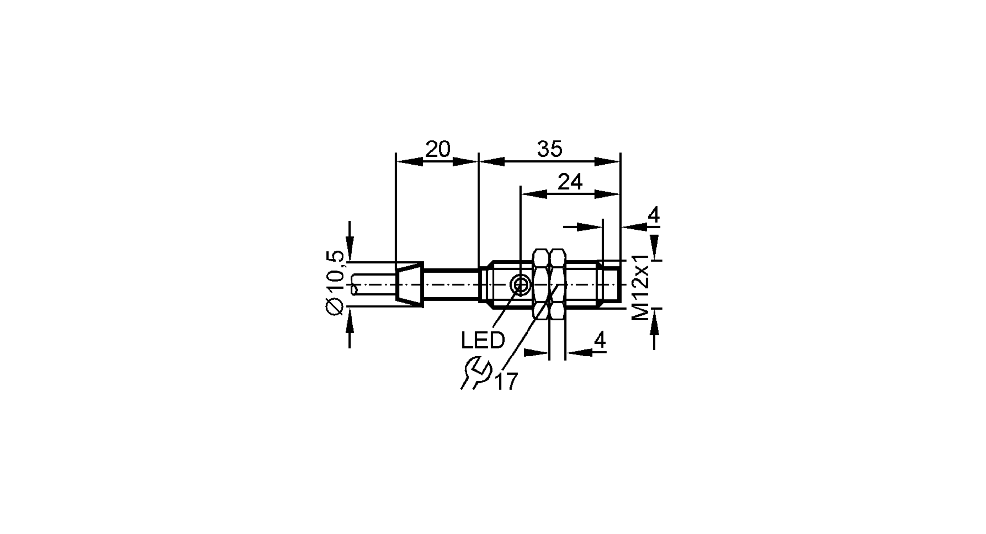 IF5278 - 电感式接近开关 - ifm