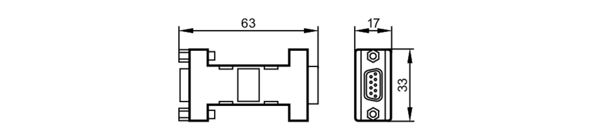 EC2076 - RS-232编程适配器 - ifm