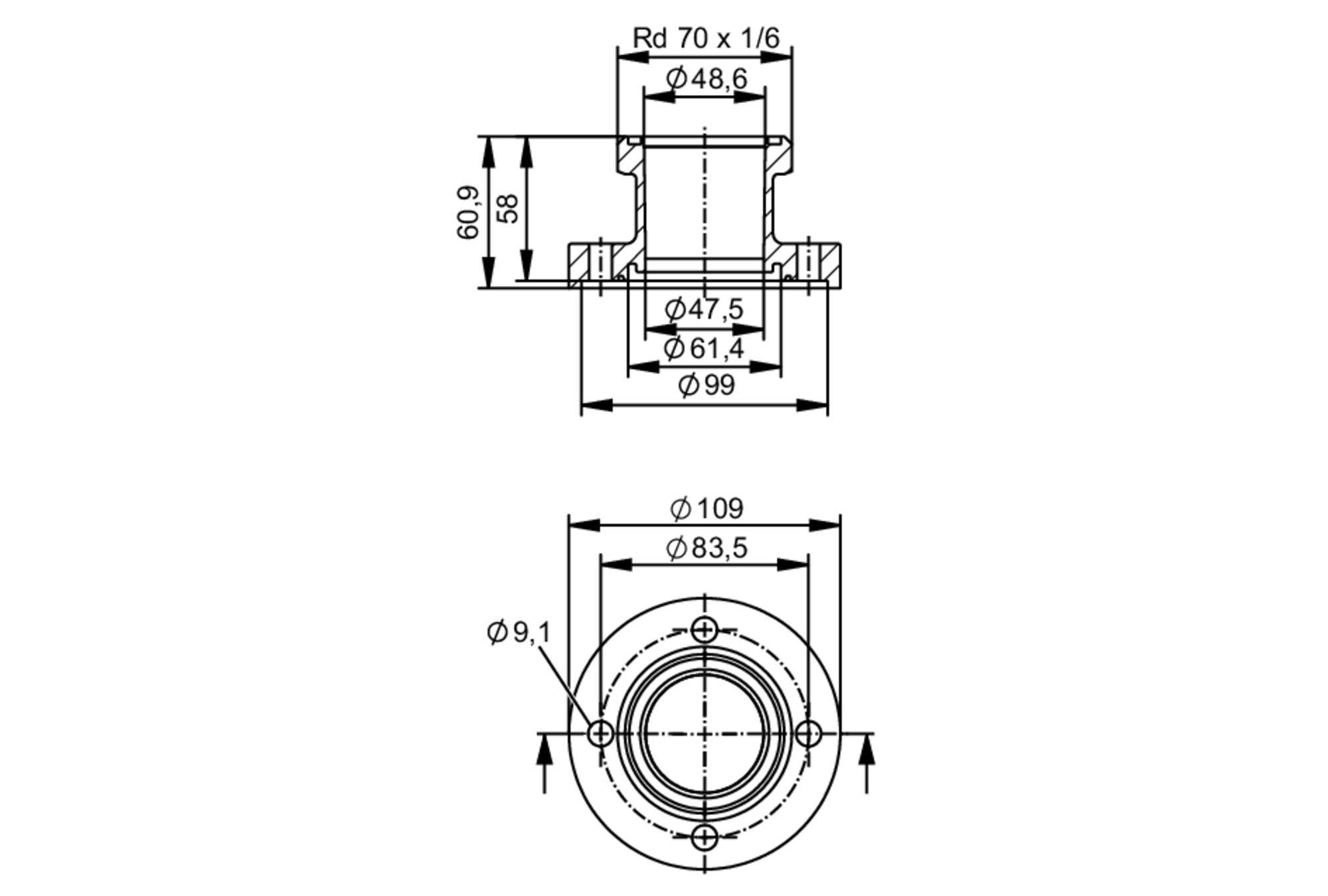 E40513 - 过程适配器SMS 1145 - ifm